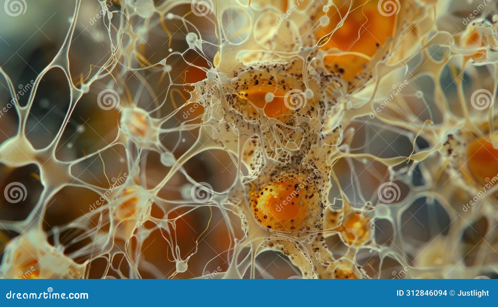Under a Microscope the Surface of a Rotting Fruit Reveals a Complex ...