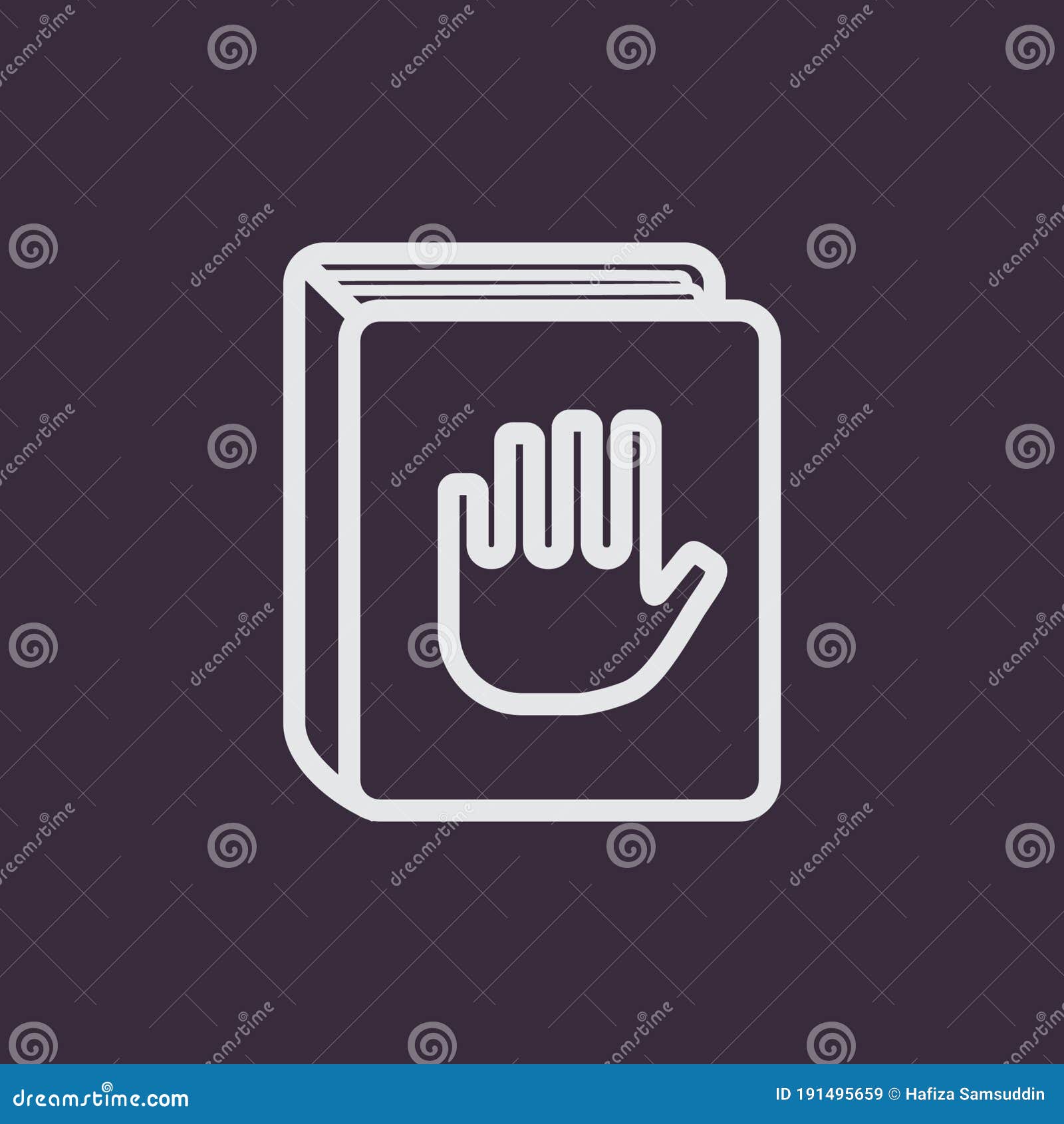 Oath Vector Icon On Transparent Background, Linear Oath | CartoonDealer ...