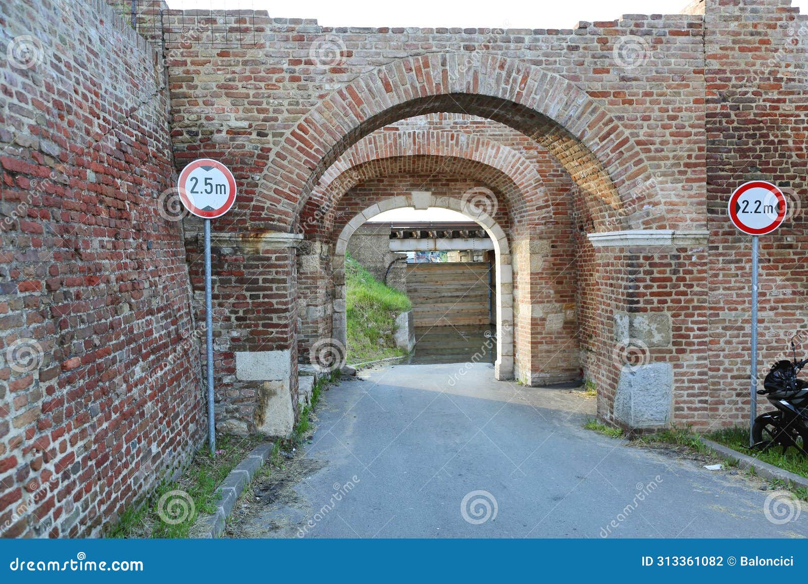 Under Pass Flood Protection Stock Photo - Image of protection, europe ...