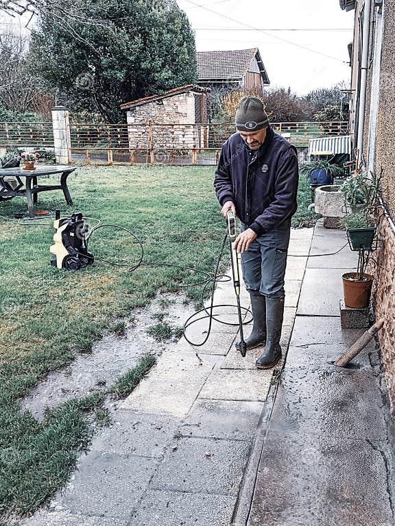 Under pression stock photo. Image of karcher, house - 319168352