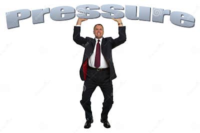Under pressure stock image. Image of isolated, business - 6268285