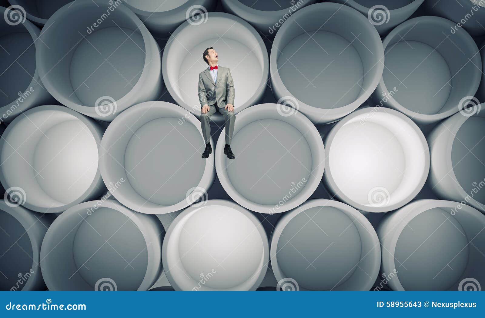 Under pressure stock image. Image of emotional, fear - 58955643