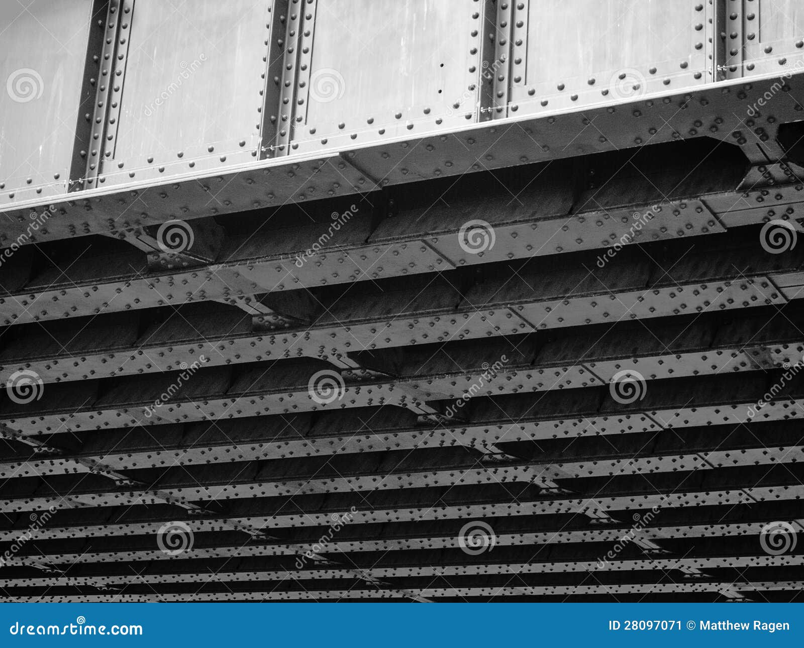 Under a Railroad Bridge stock image. Image of high, architecture - 28097071