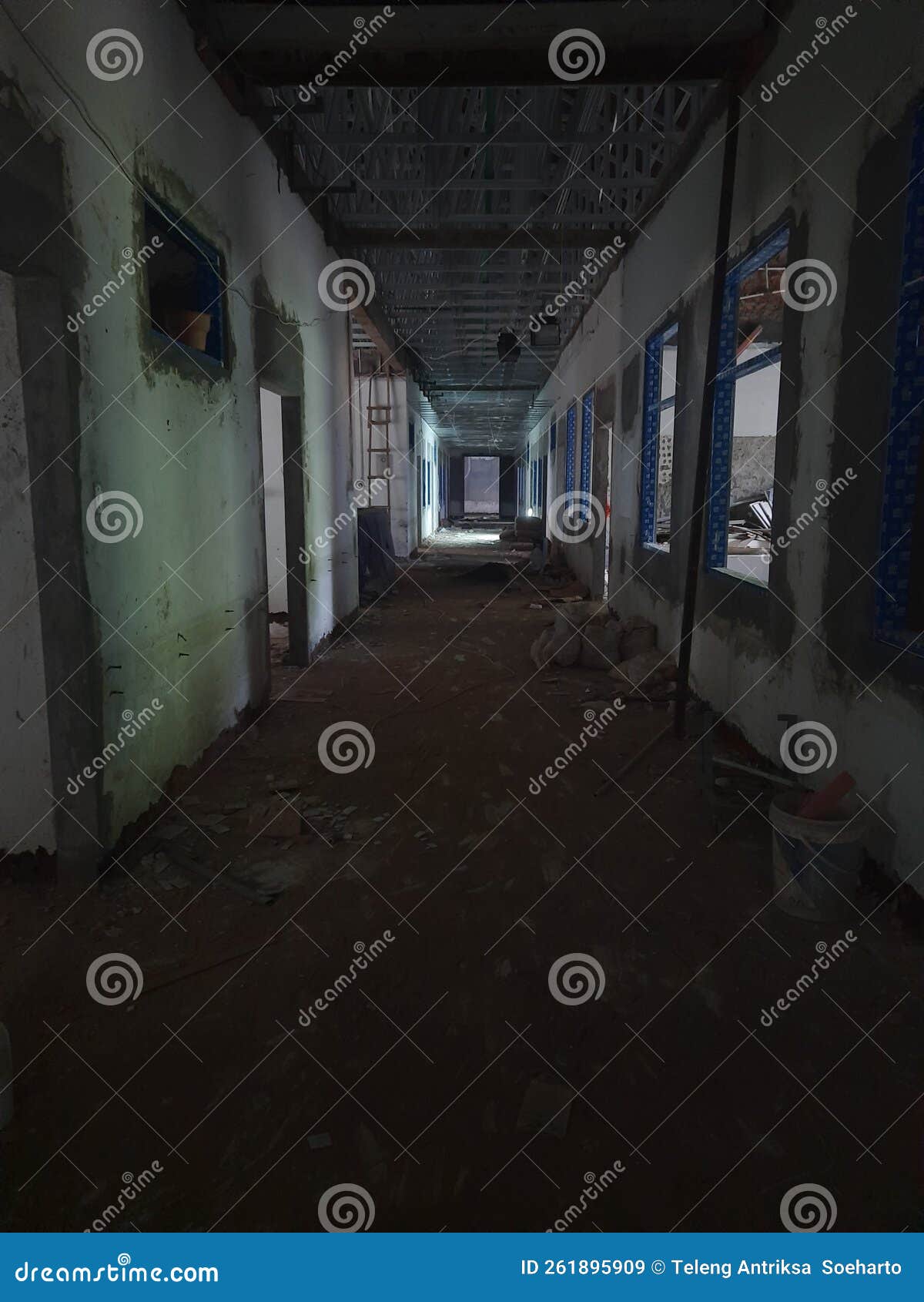 Under Renovation Hospital Room in the Morning Stock Image - Image of ...
