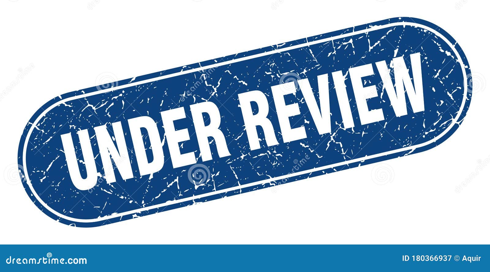 Under Review Sign. Under Review Grunge Stamp Stock Vector ...