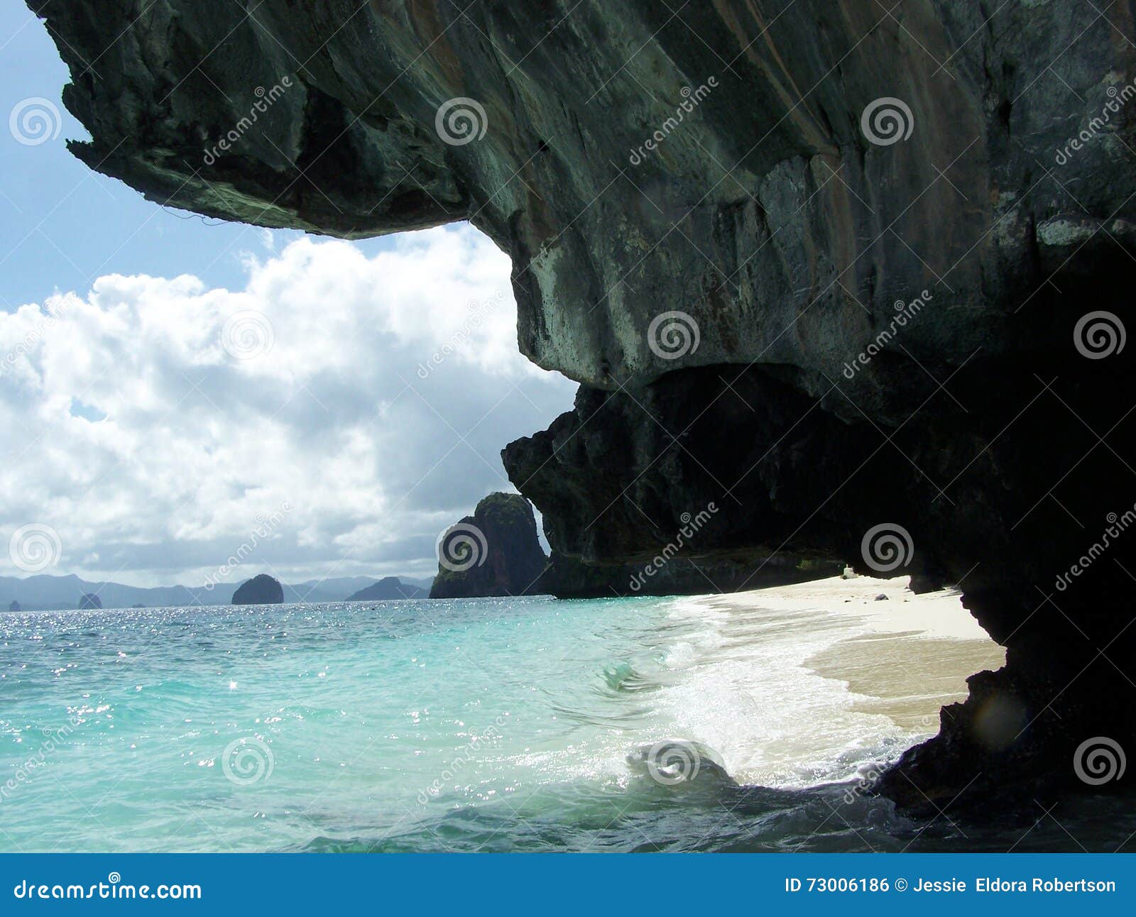 Under the rock stock photo. Image of holidays, exotic - 73006186