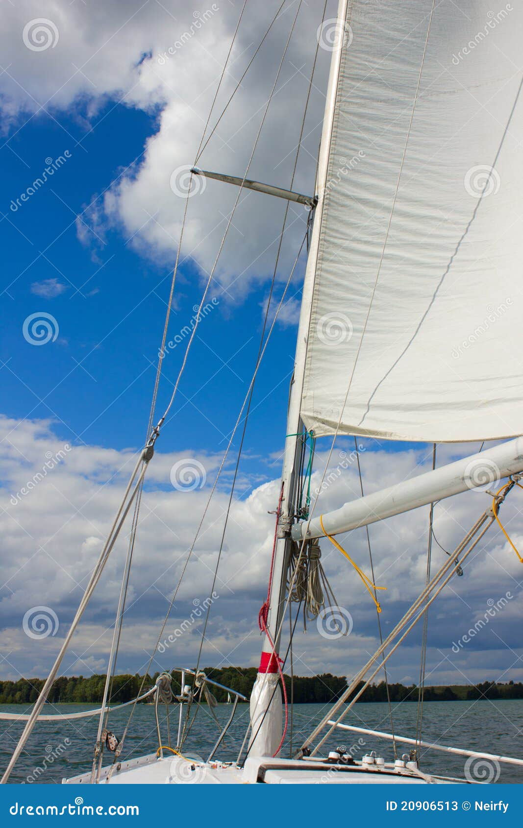 Under sail stock image. Image of rigging, navigate, holiday - 20906513