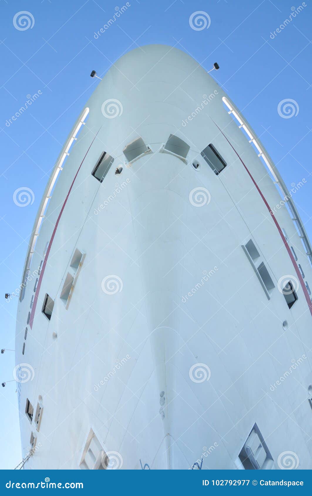 Under Ship. View from Bottom Stock Image - Image of nautical, ocean ...