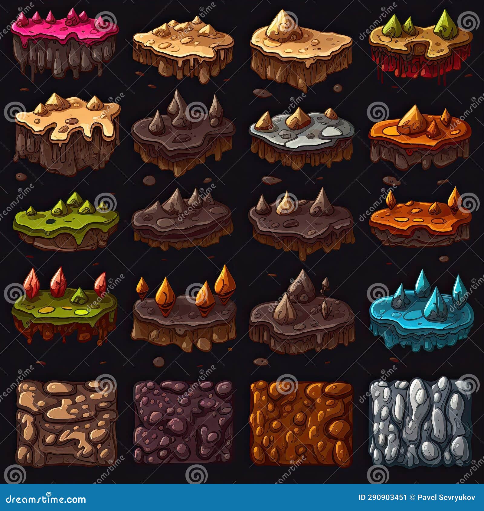 Under Soil Ground Layers Ai Generated Stock Image - Image of texture ...