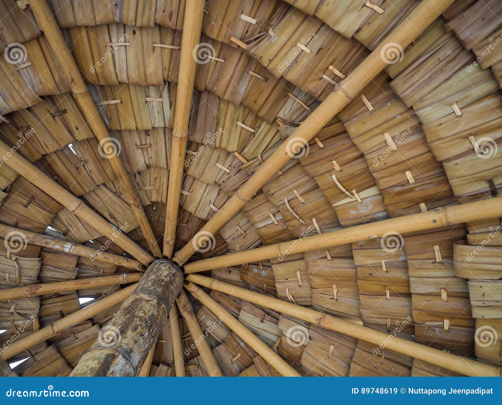 Under thatched roof stock image. Image of design, vintage - 89748619
