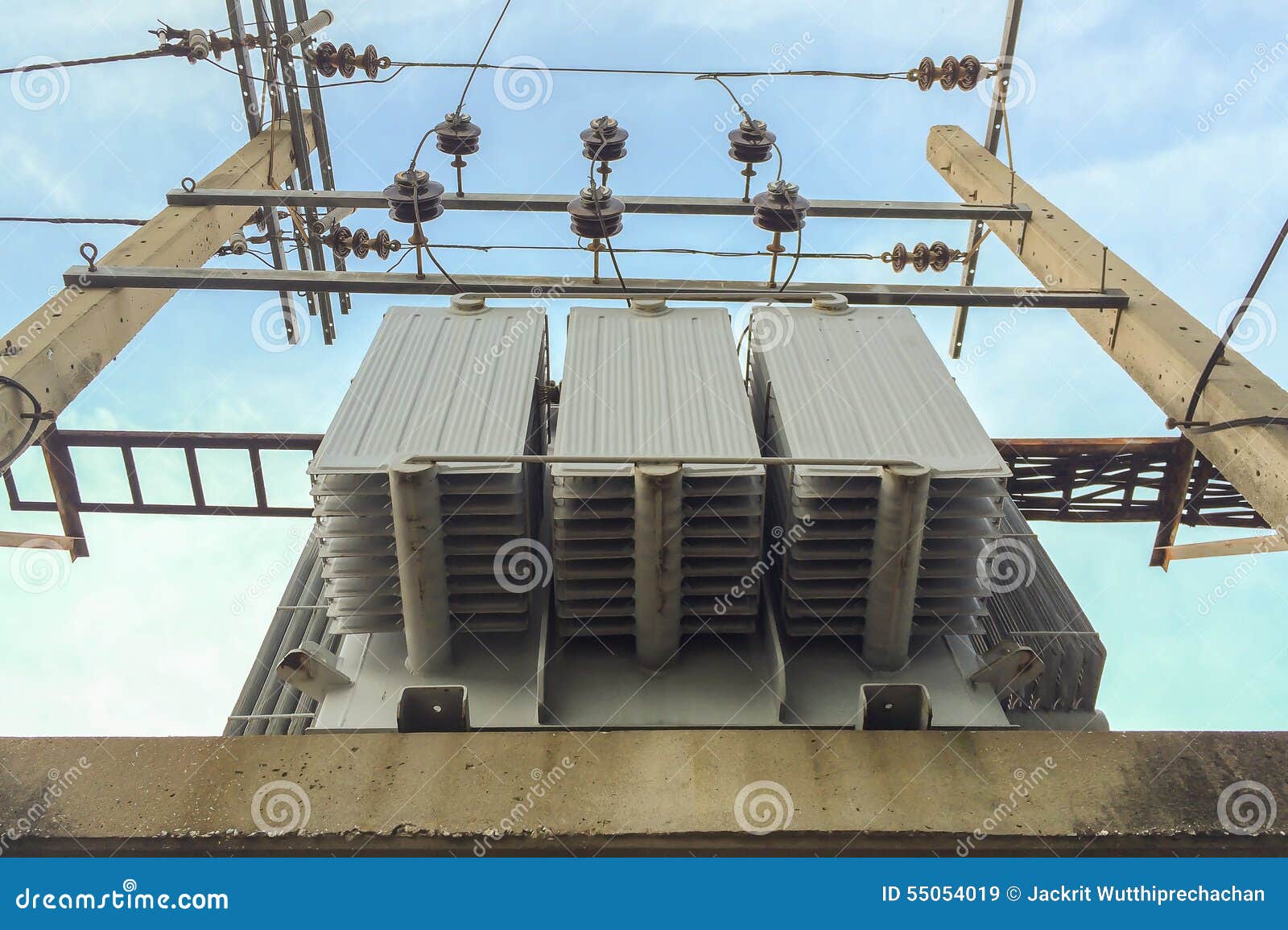 Under the Transformer stock image. Image of electrical - 55054019