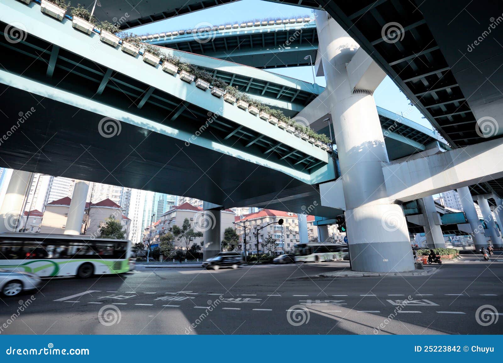 Under the viaduct stock photo. Image of cement, dragon - 25223842