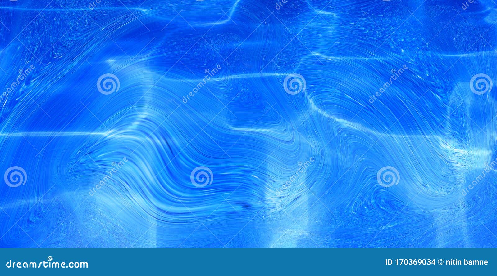 Water Texture with Sunlight and Rays of Light Stock Photo - Image of ...