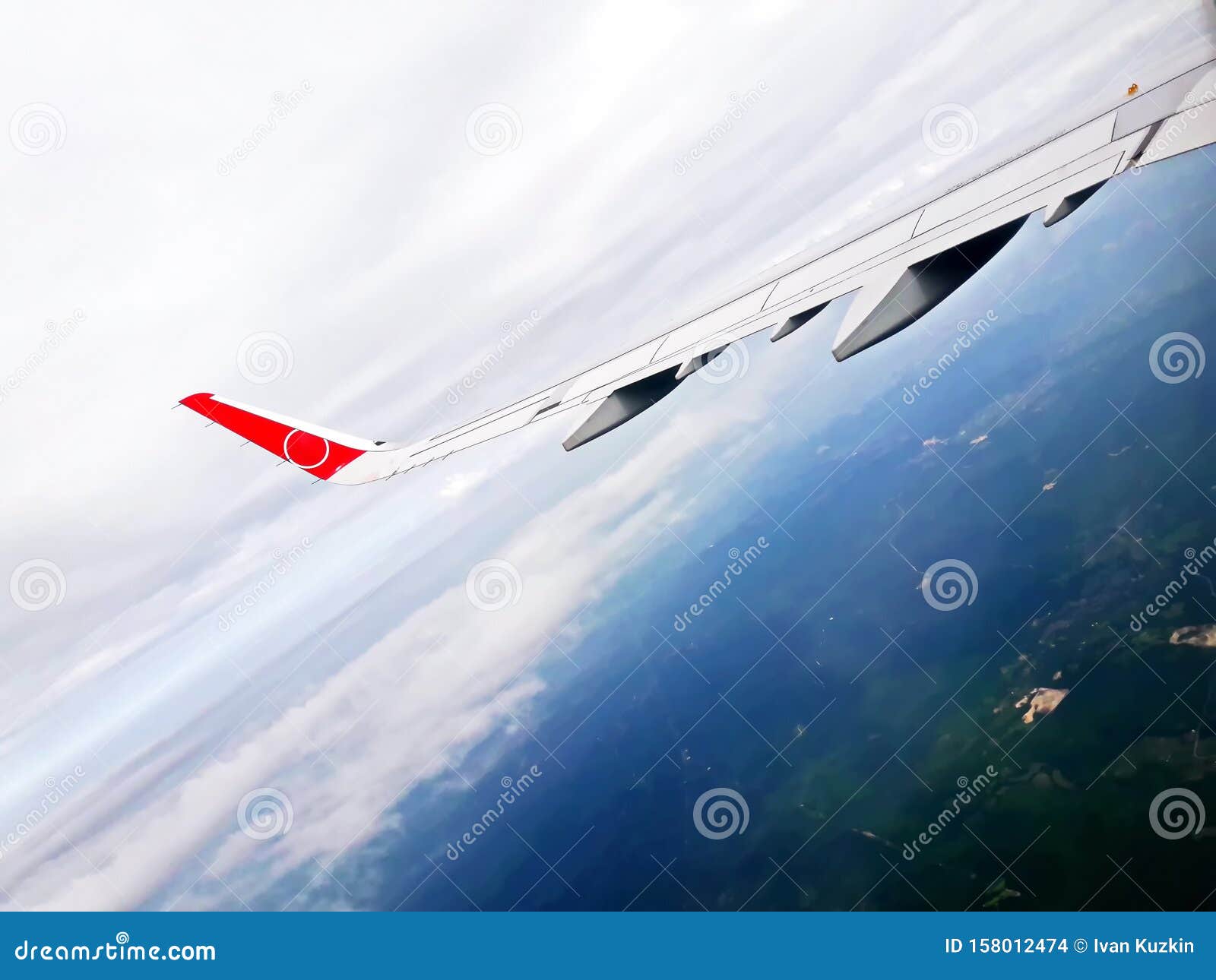 Under the Wing of a Plane. Panoramic Views of Heaven and Earth from the ...