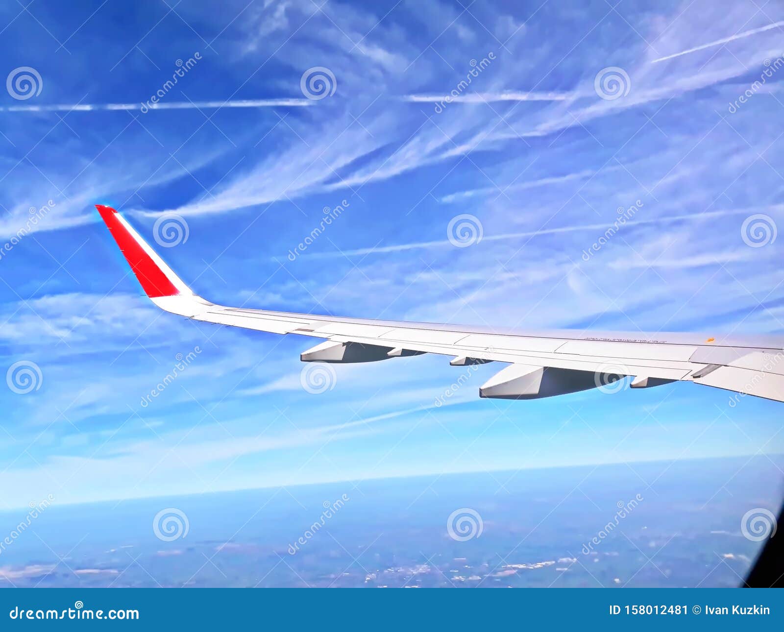 Under the Wing of a Plane. Panoramic Views of Heaven and Earth from the ...