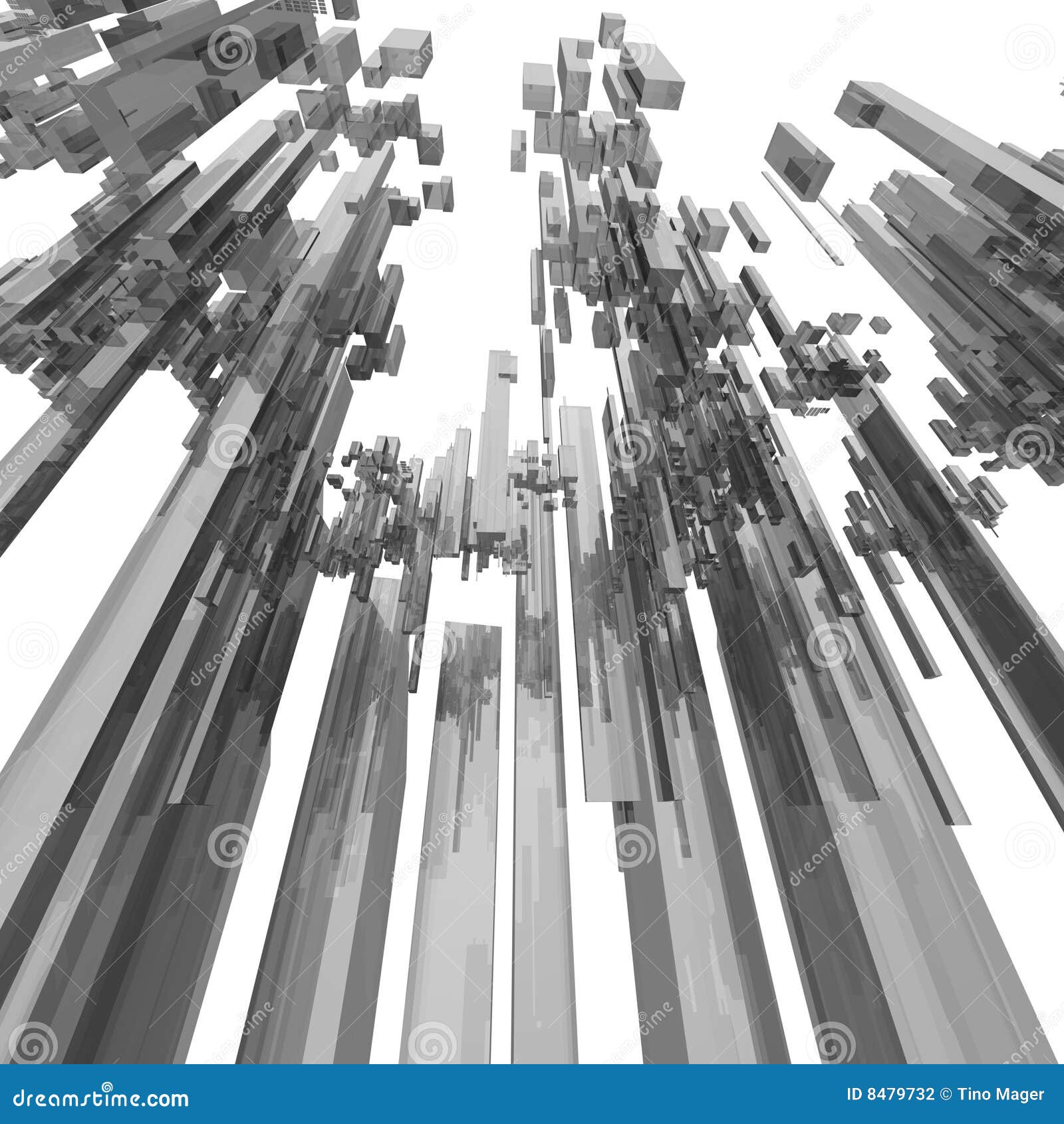 Under world space skyline stock illustration. Illustration of shape ...