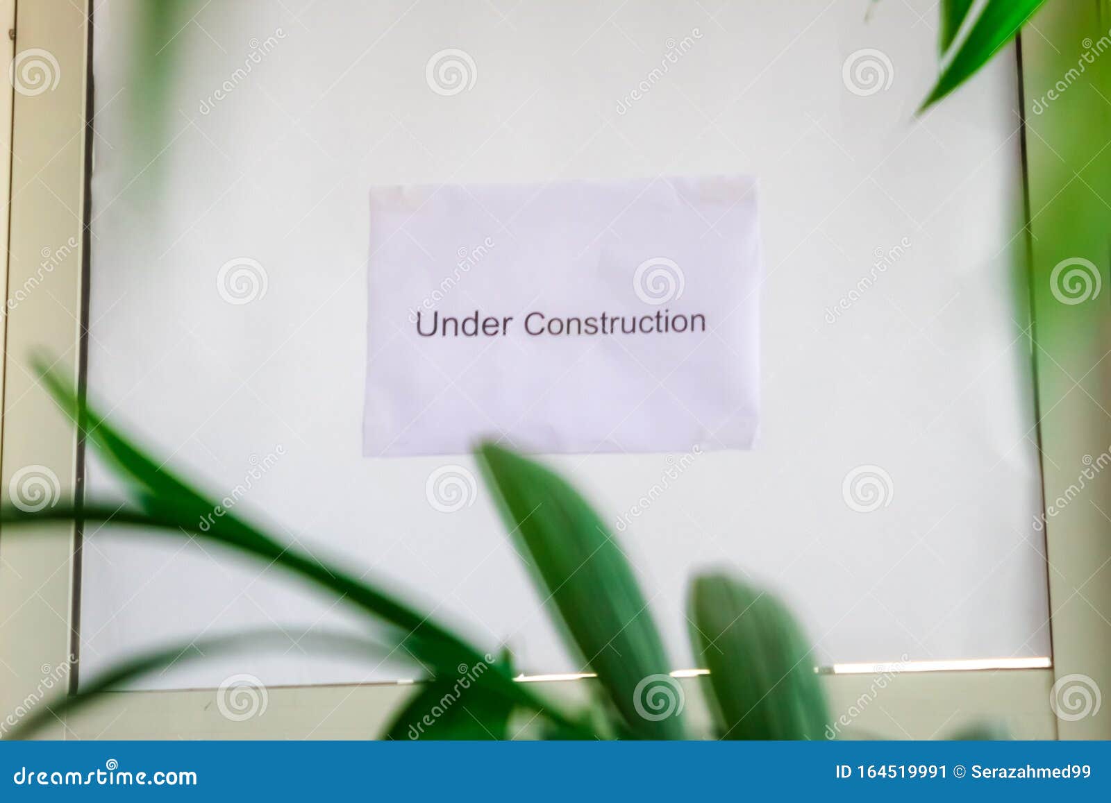 Underconstruction Banner Logo Label For Construction Site Or Website ...
