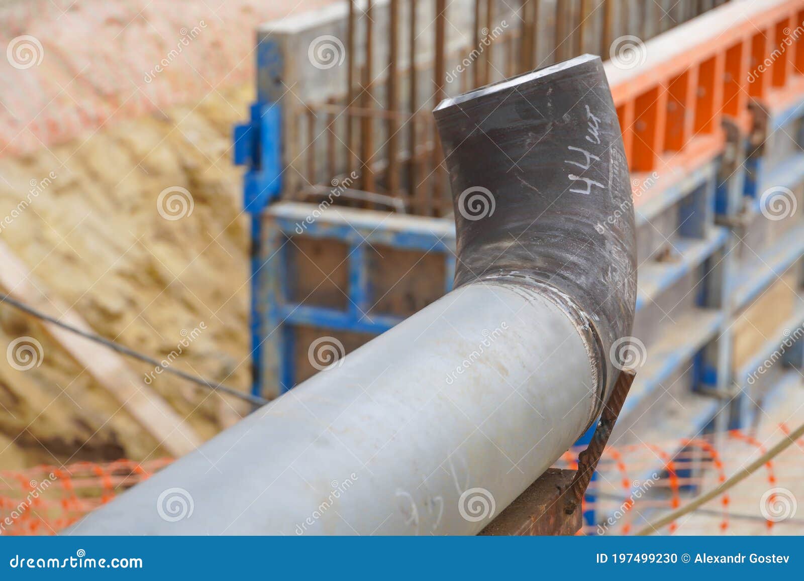 Undercooked Weld Covered with Slag. Piping during Manual Arc Welding ...