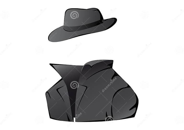 Undercover agent stock vector. Illustration of inspector - 2983037