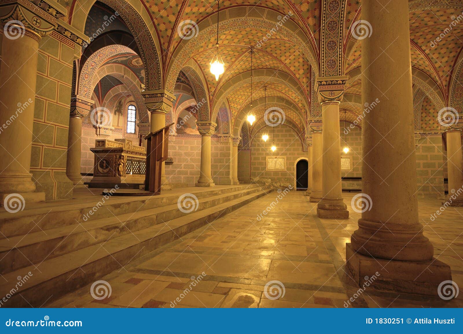 Undercroft stock image. Image of corridor, ceiling, holy - 1830251