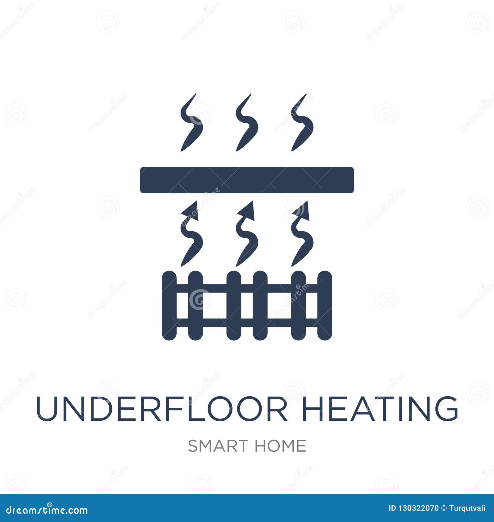 Underfloor Heating Icon. Trendy Flat Vector Underfloor Heating I Stock ... Underfloor Heating Icon. Trendy Flat Vector Underfloor Heating I Stock ...