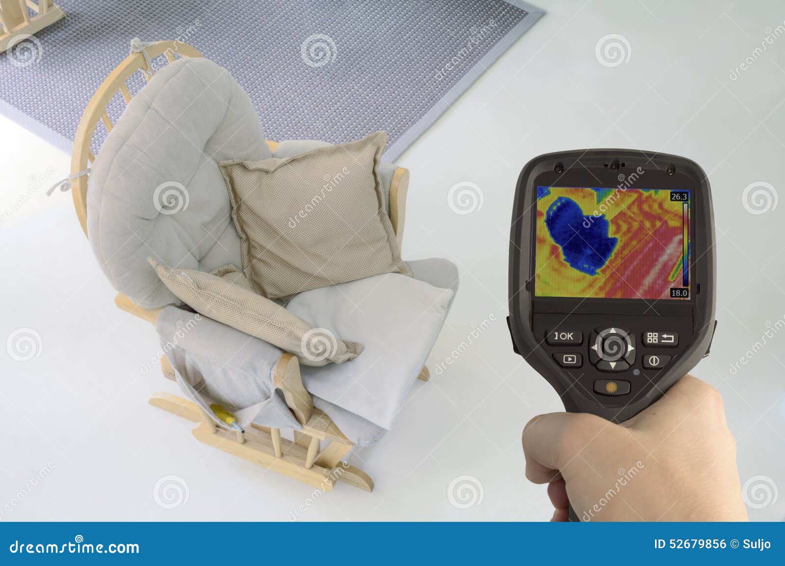 Underfloor Heating Thermovision Stock Photo - Image of system, pipes ...