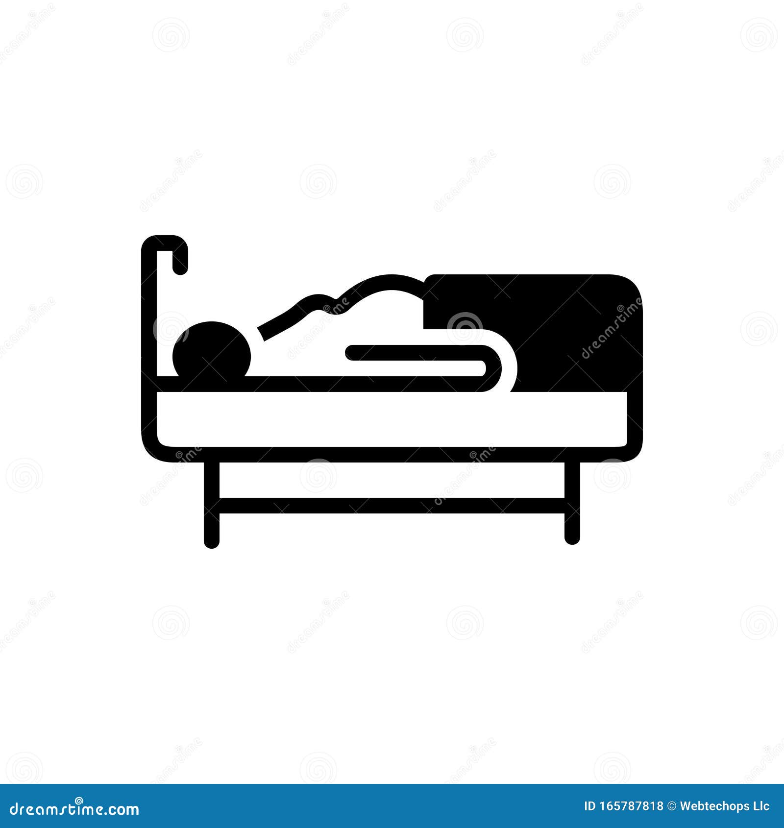 Black Solid Icon for Undergo Wend and Elapse Stock Vector ...