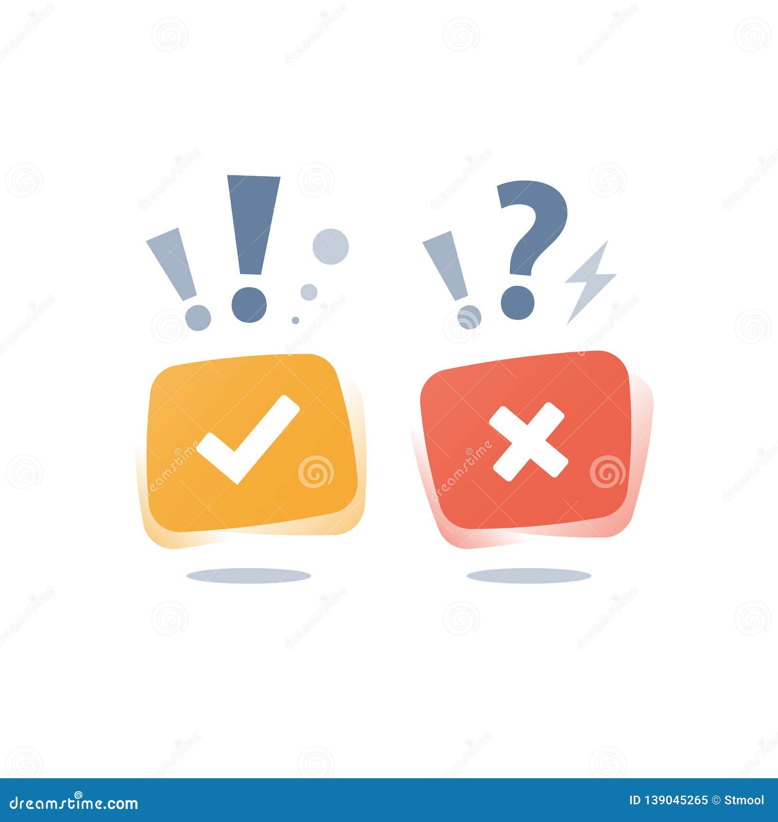 Undergo Survey, Right And Wrong Answer, Good And Bad Experience ...