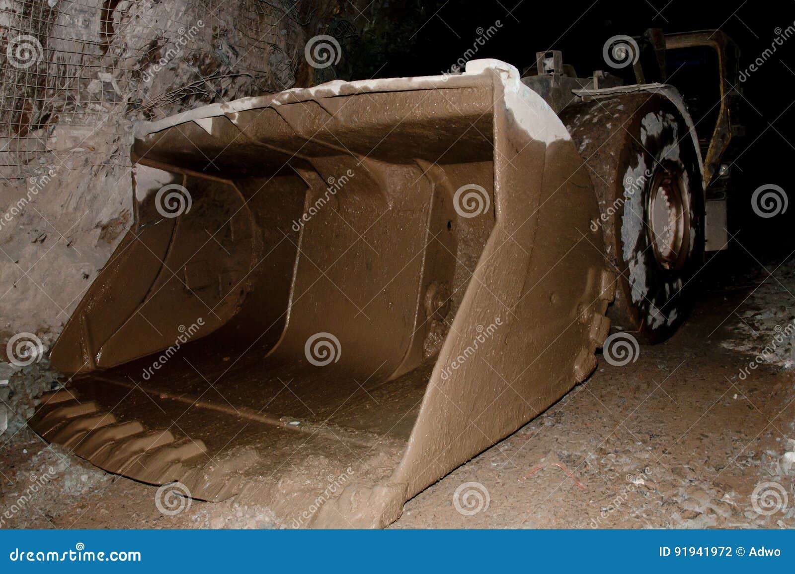 Underground Bogger Vehicle stock photo. Image of discovery - 91941972