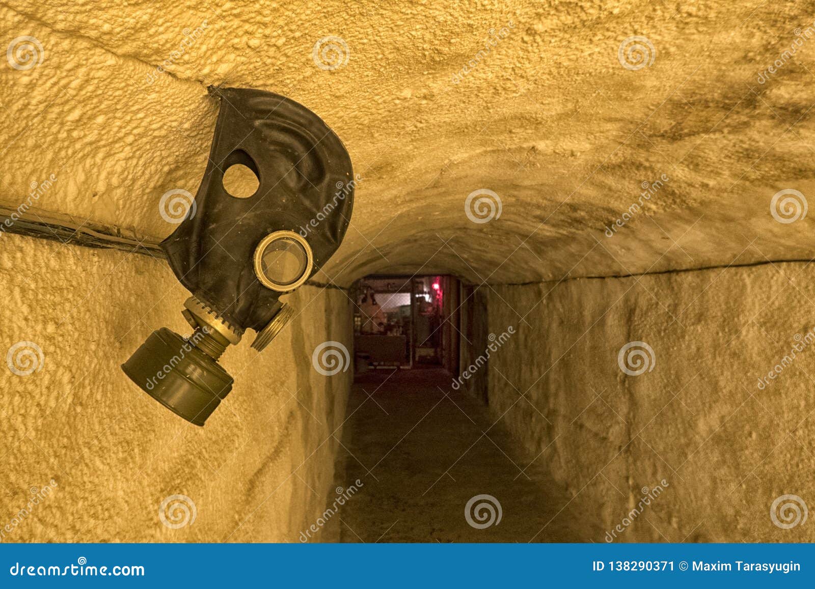 Underground bunker stock image. Image of empty, interior - 138290371