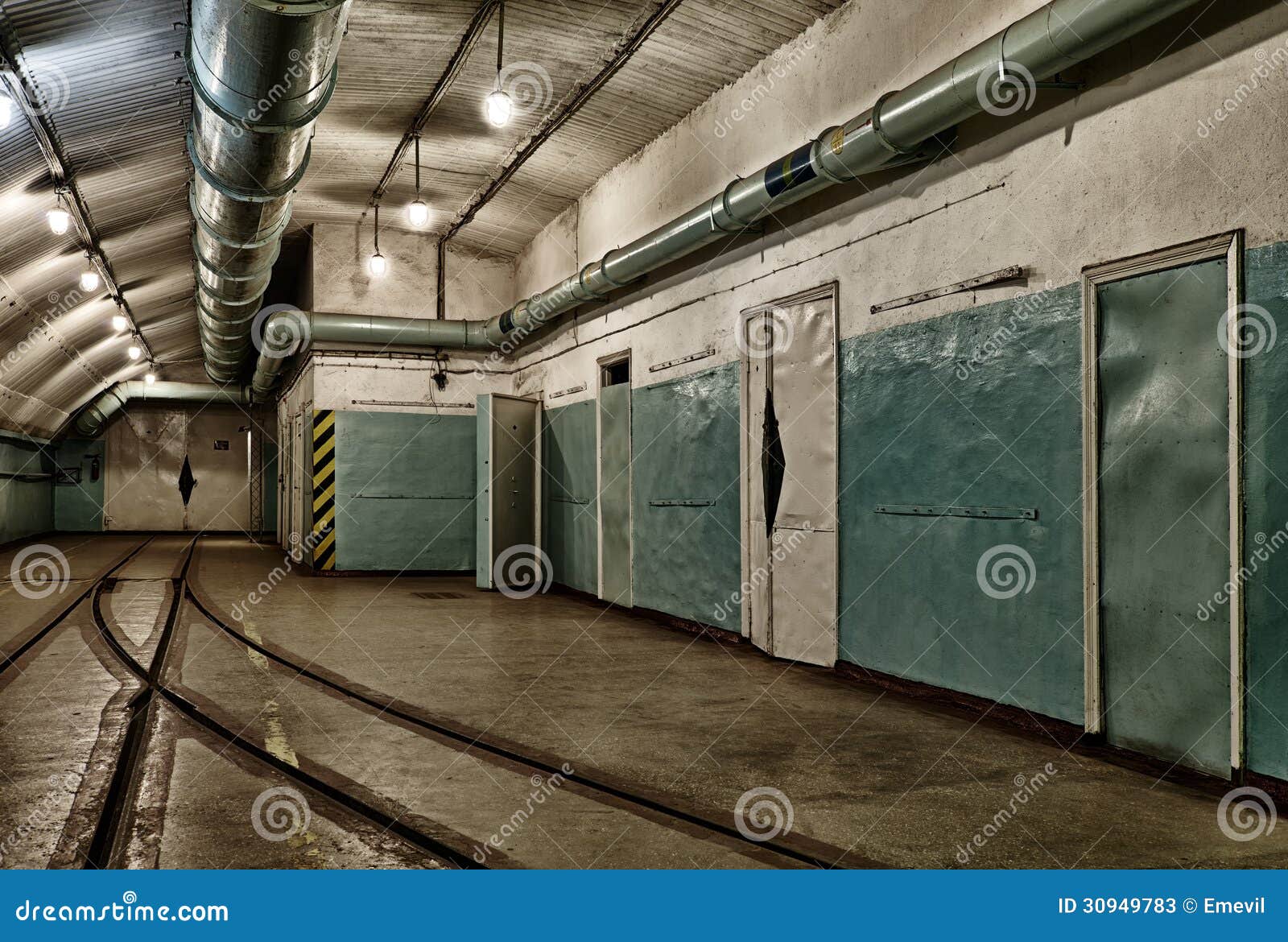Underground Bunker from Cold War Stock Image - Image of cellar, pillbox ... Underground Bunker from Cold War Stock Image - Image of cellar, pillbox ...