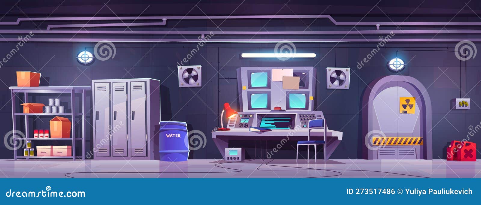 Underground Laboratory. Scientific Laboratory. Workplace Of A Scientist ...