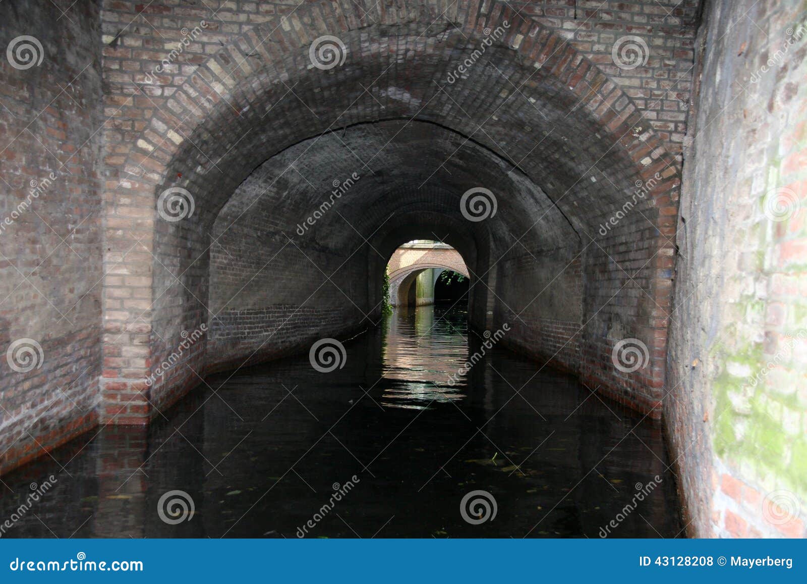 Underground canal system stock photo. Image of tunnel - 43128208