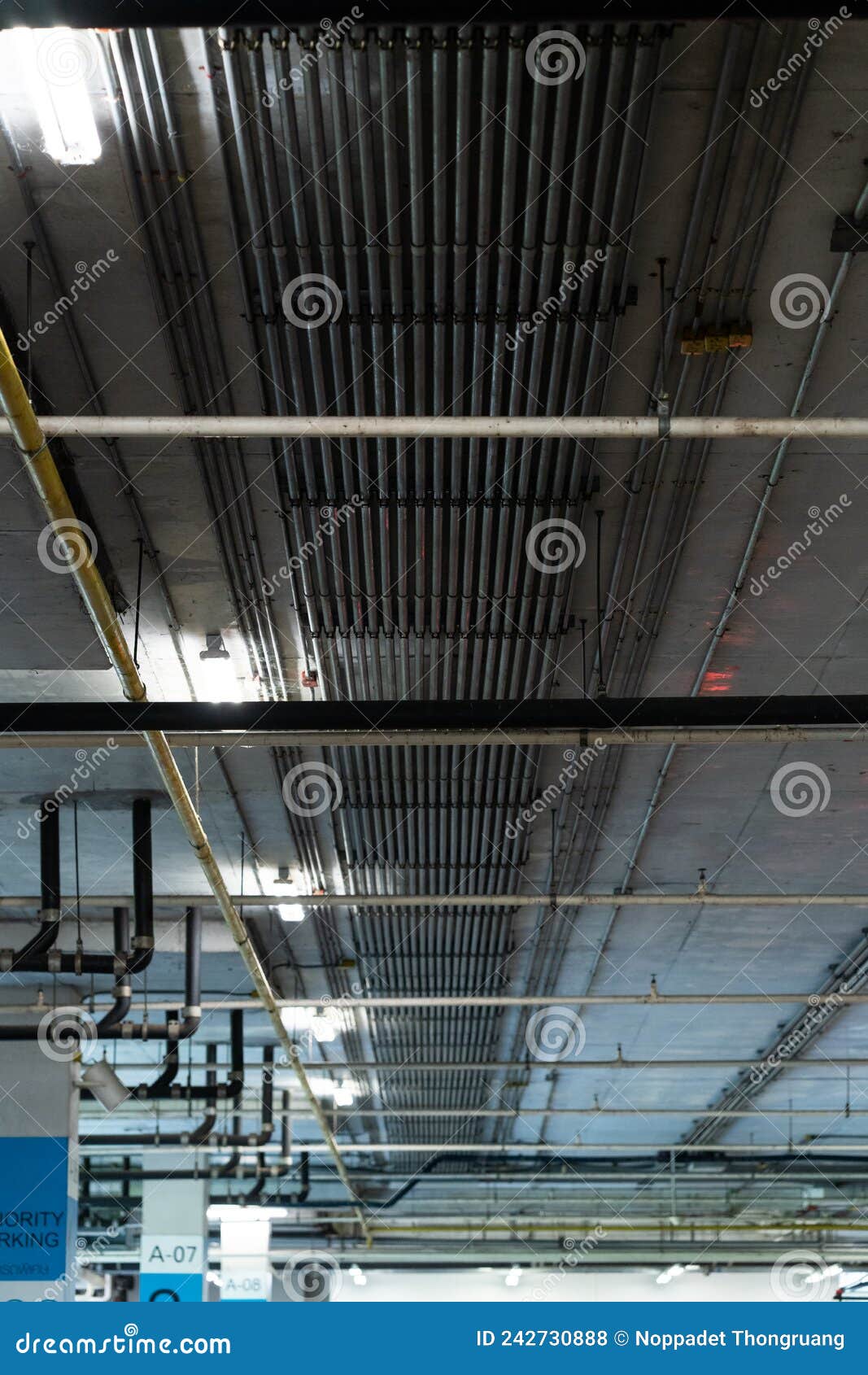 Underground car parking stock photo. Image of cars, auto - 242730888