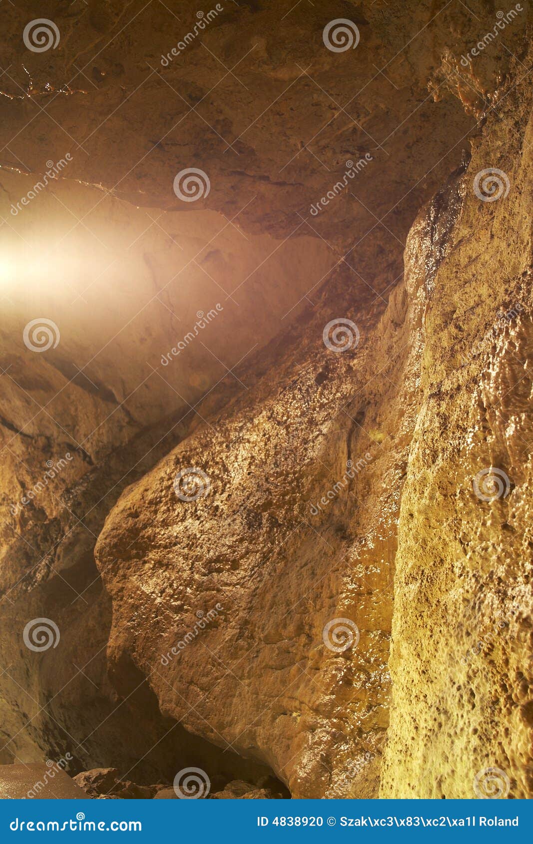 Underground cave stock photo. Image of formations, subsurface - 4838920