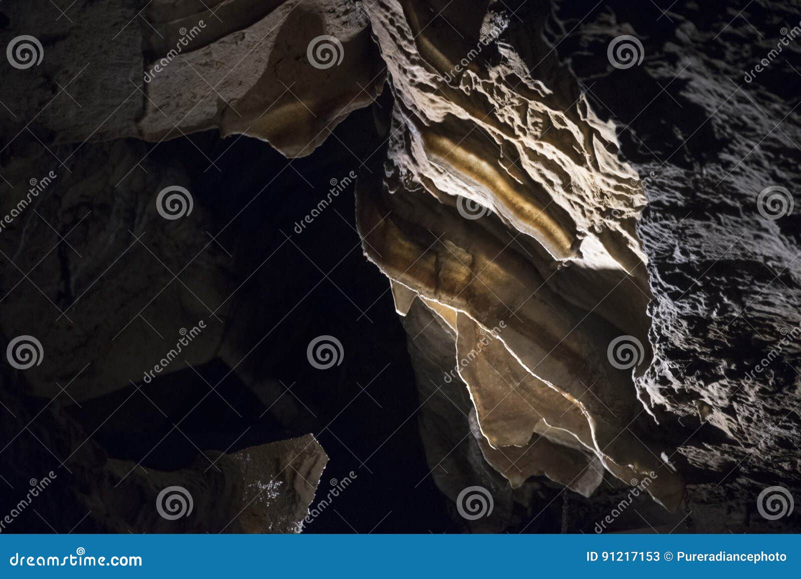 Underground Cave Background Stock Image - Image of geology, mysterious ...