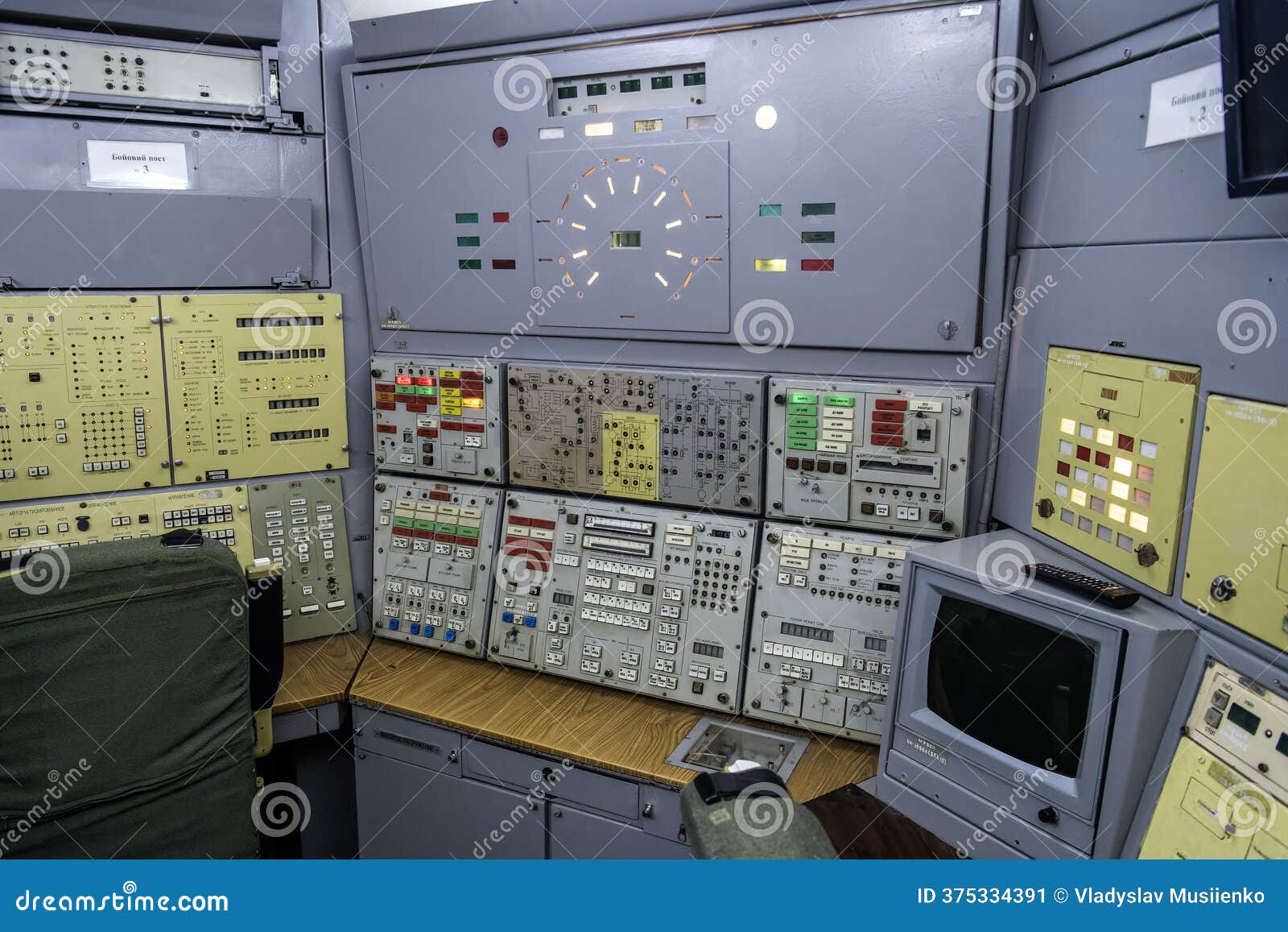 Underground Command Center Of Former Soviet Intercontinental Ballistic ...