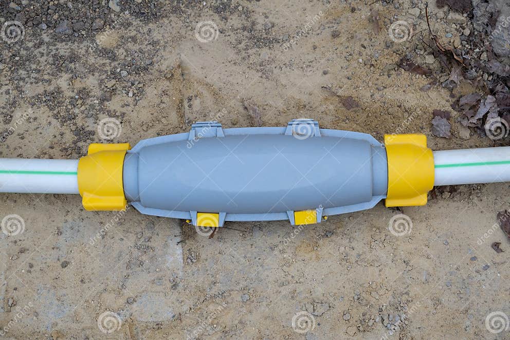 Underground Connection of Lines of Electric Cables Infrastructure ...