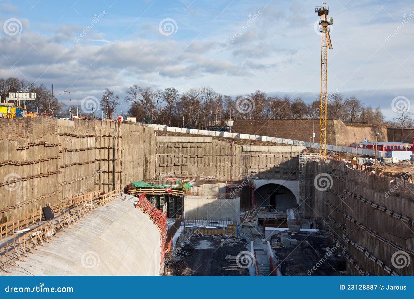 Underground Construction Royalty Free Stock Photography - Image: 23128887