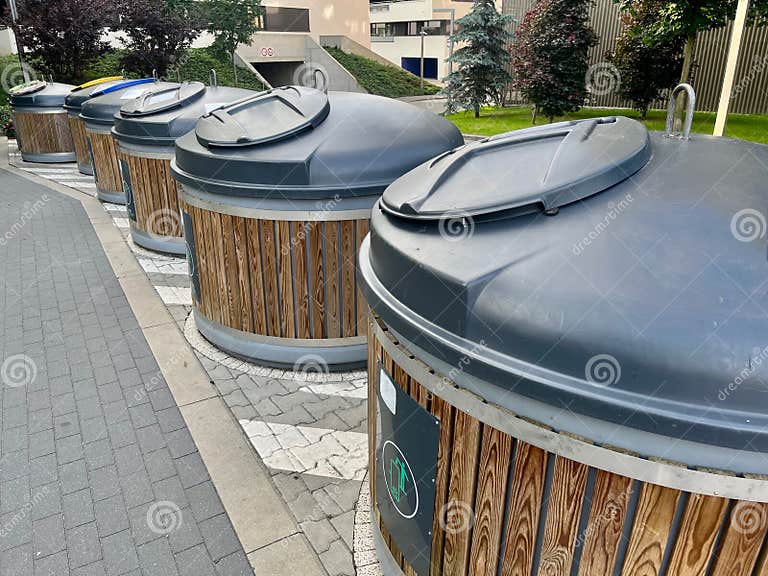 Underground Containers for Garbage and Solid Waste at the Apartment ...