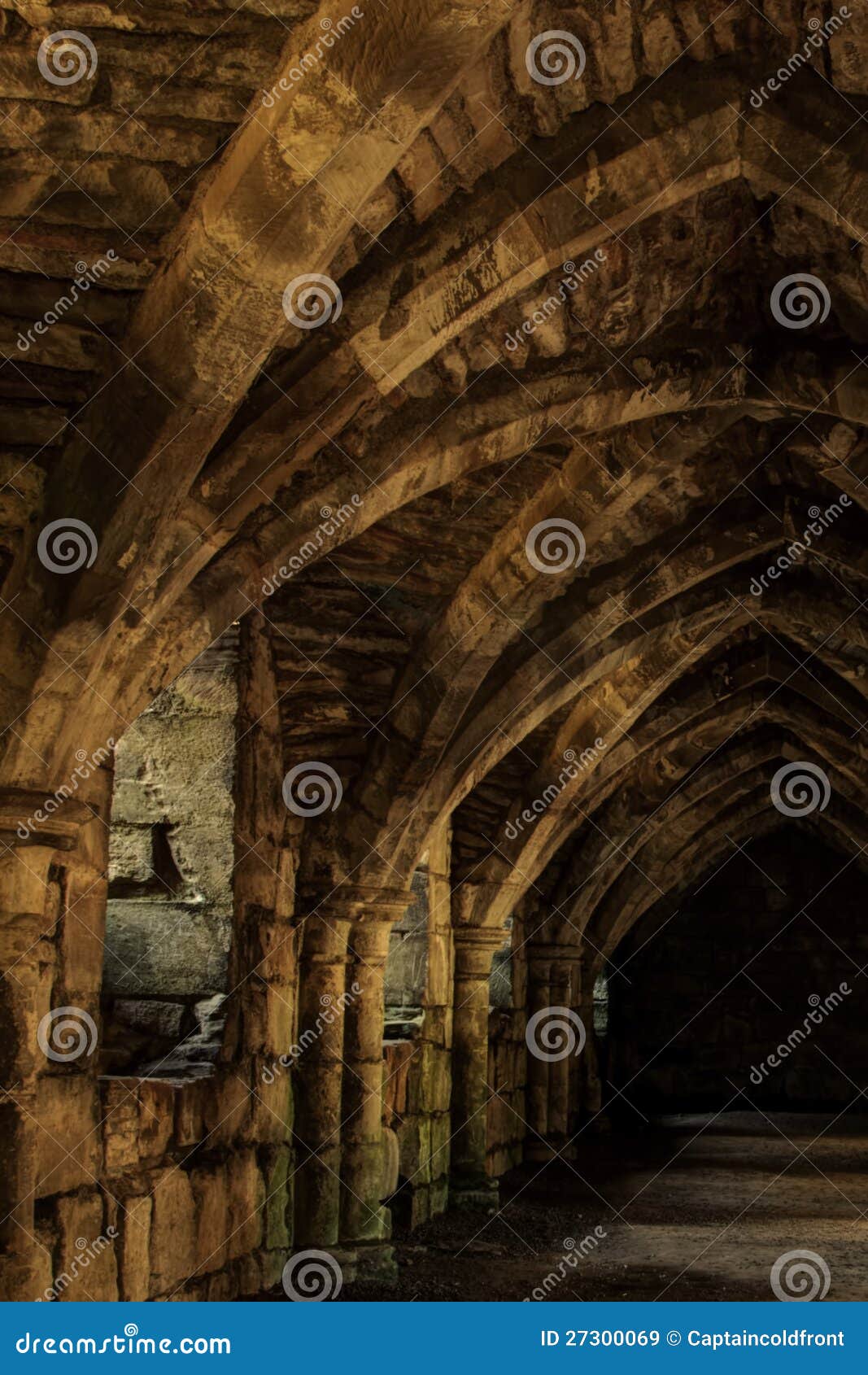 Underground crypt stock image. Image of england, jail - 27300069