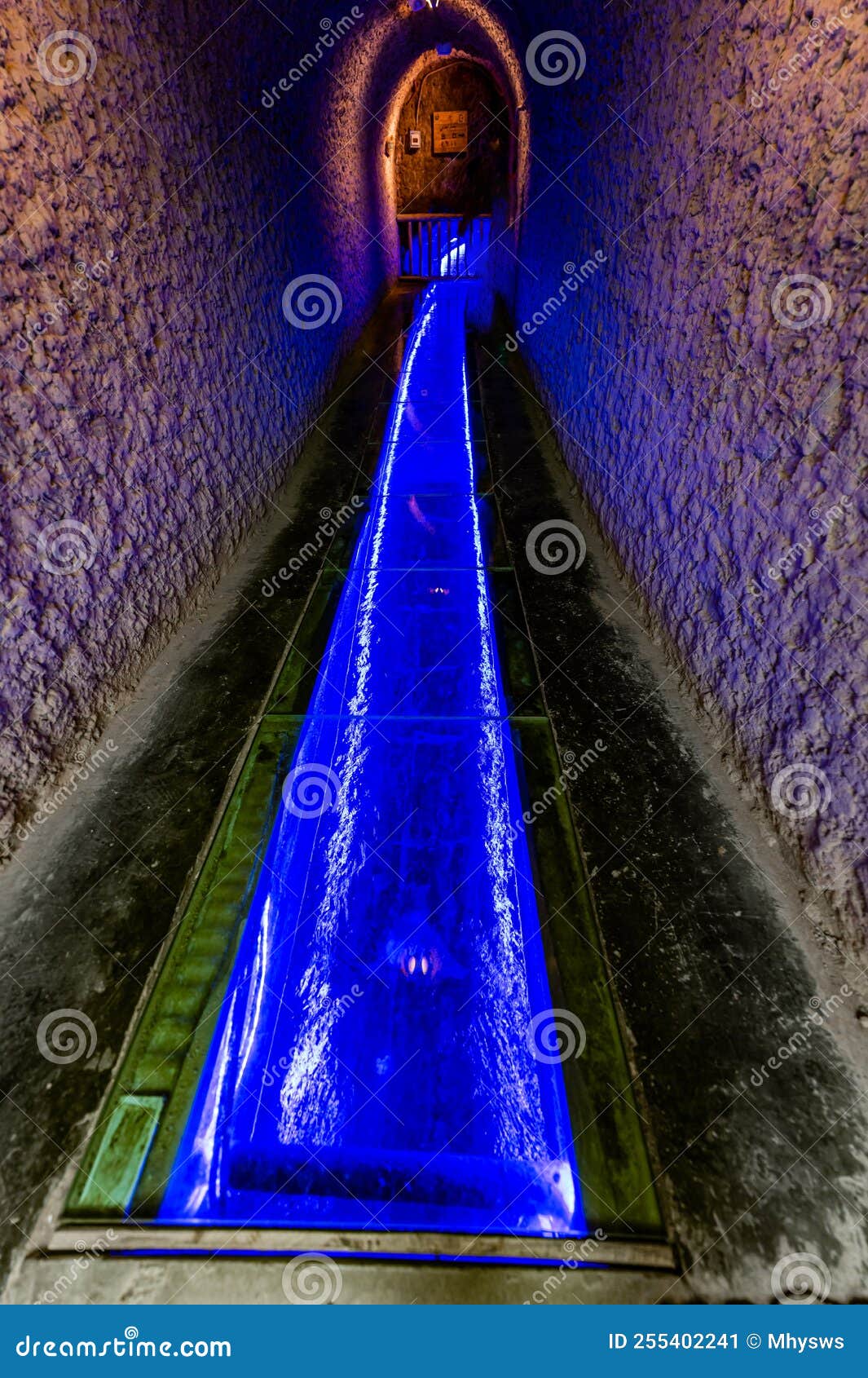 Underground Ditch that Flows Underground in the Karez in Turpan ...