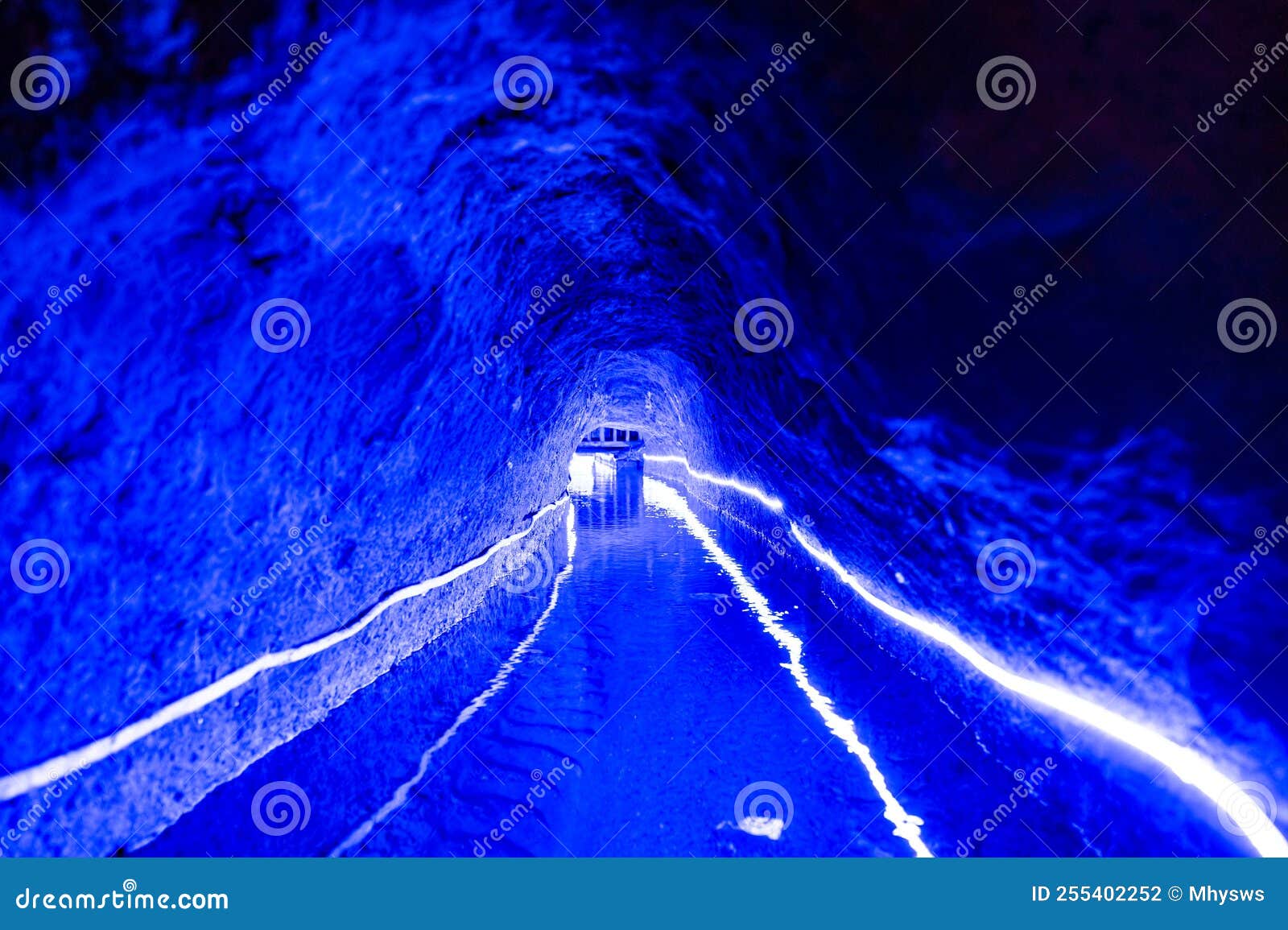 Underground Ditch that Flows Underground in the Karez in Turpan ...