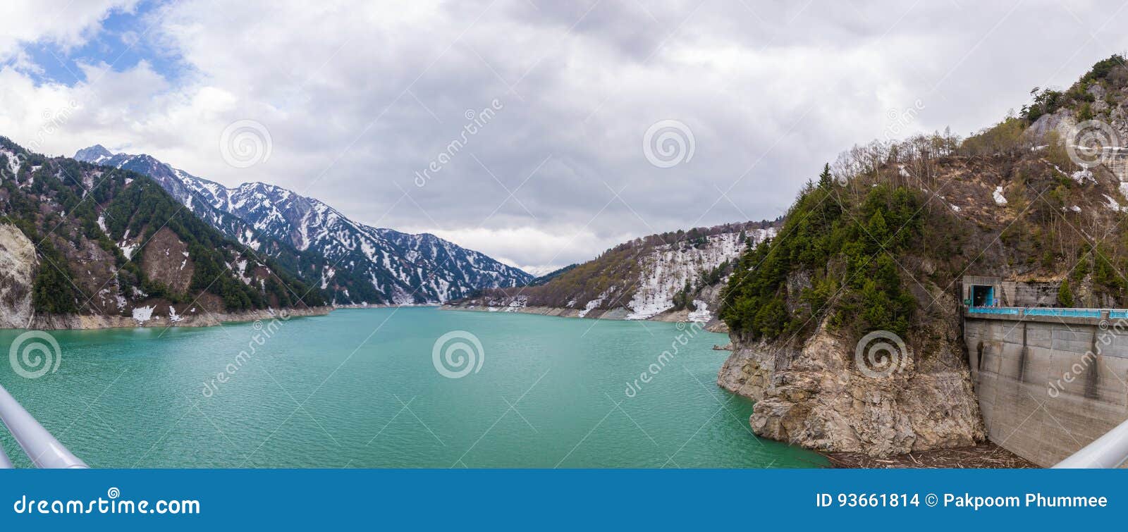Underground Facility with a Big Tunnel Leading Deep Down. Stock Photo ...