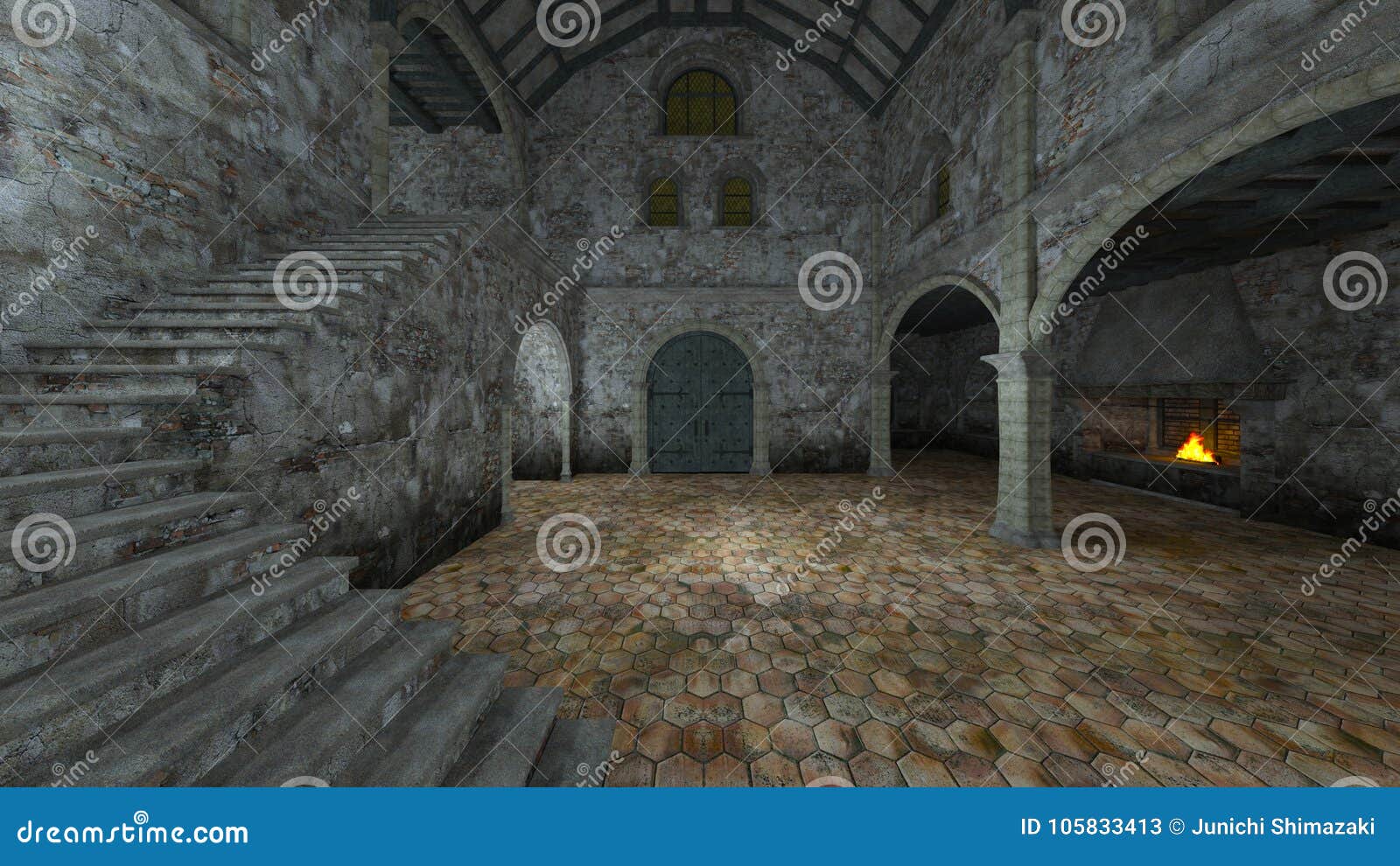 Underground fortress stock illustration. Illustration of excavation ...