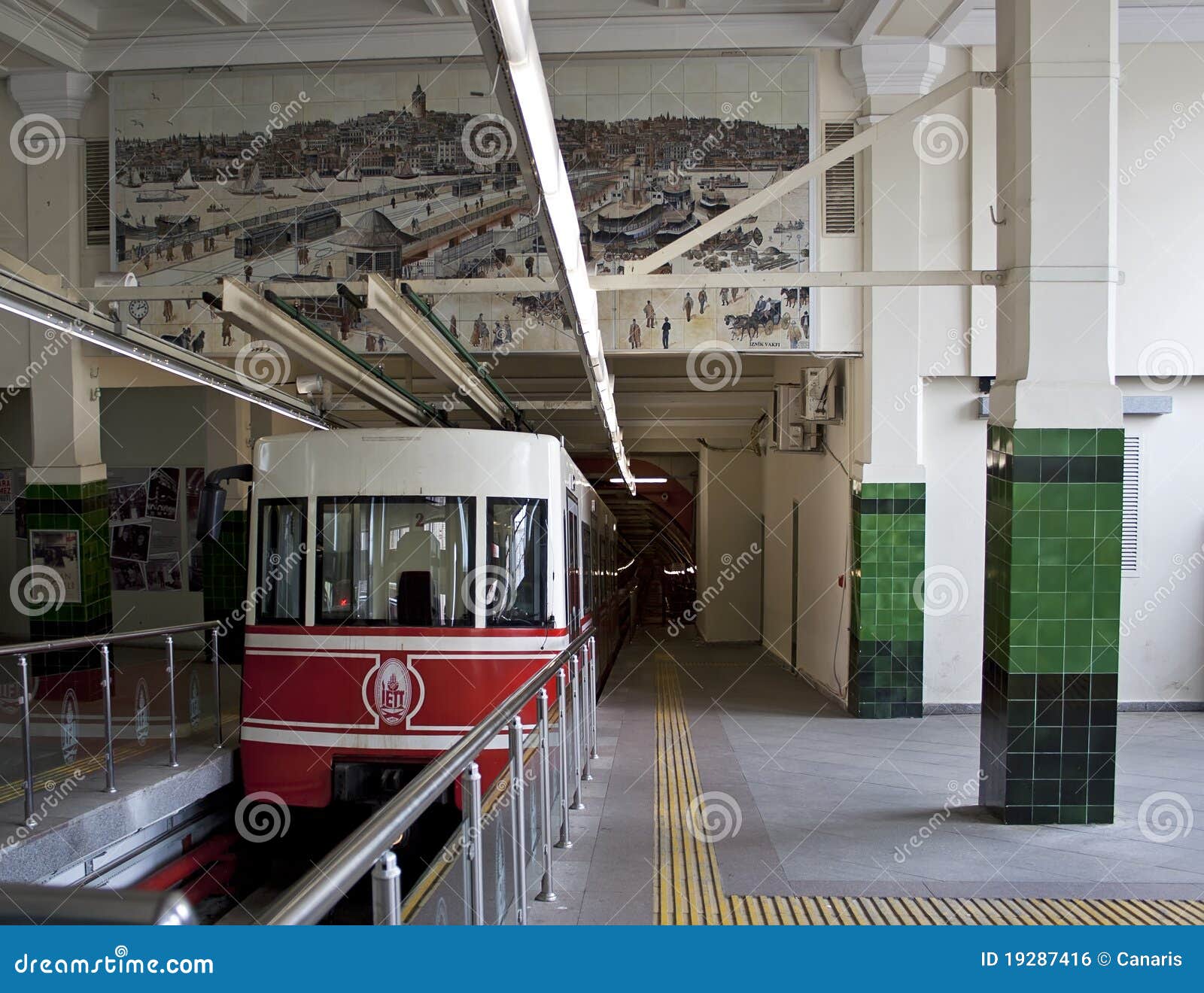 Underground Funicular Line Editorial Image | CartoonDealer.com #187087700