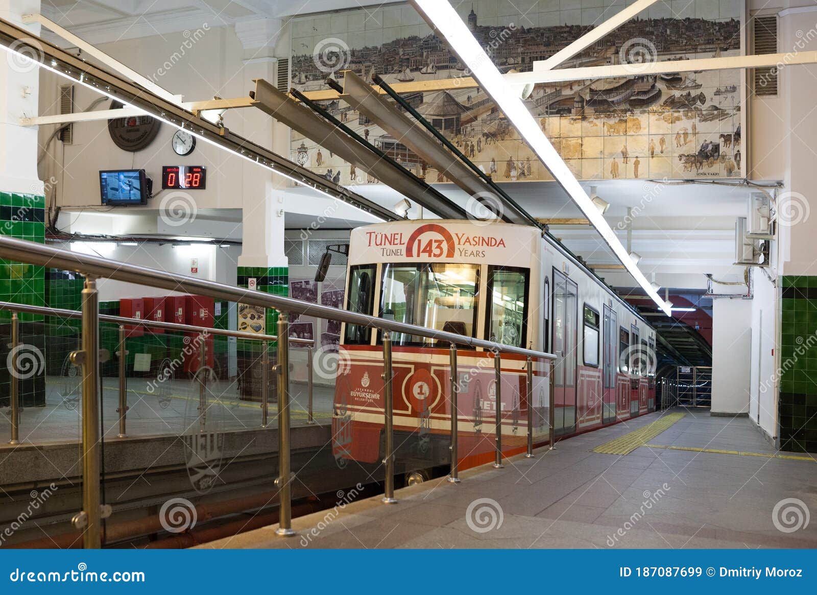 Underground Funicular Line Editorial Image | CartoonDealer.com #187087700