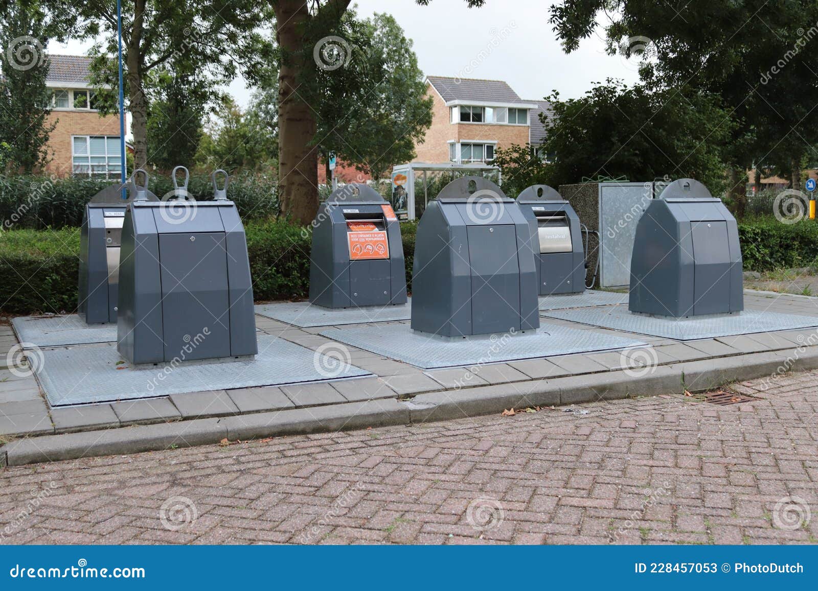 Underground Garbage Containers Stock Photos - Free & Royalty-Free Stock ...