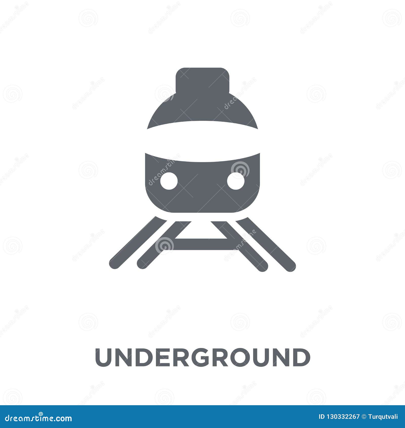 Underground Icon Vector. Trendy Flat Underground Icon From Transport ...