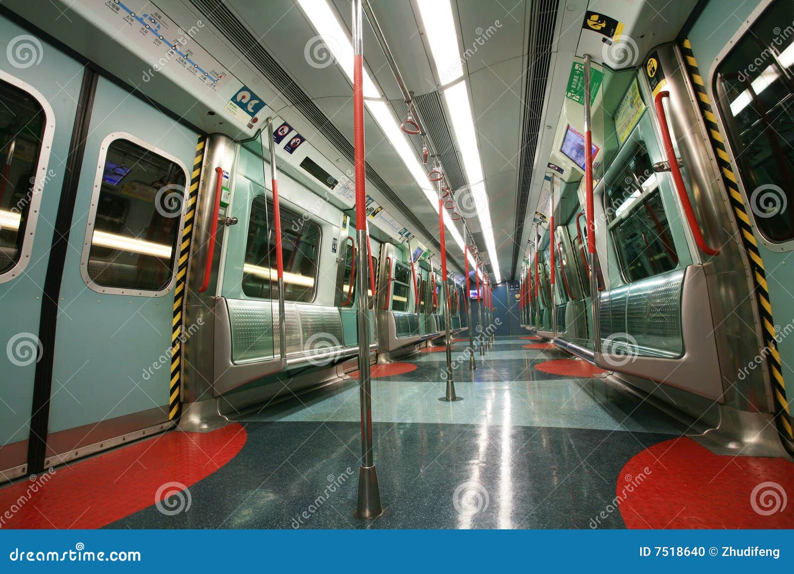 Underground interior stock photo. Image of hongkong, people - 7518640